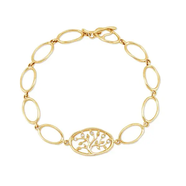 DOWER & HALL Tree Of Life Talisman Bracelet - Gold
