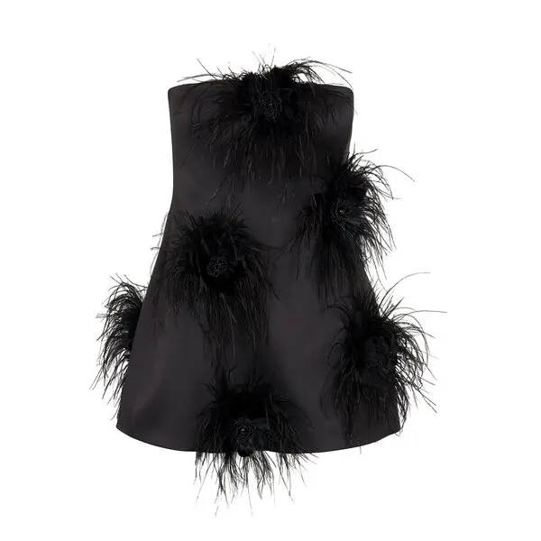 DELFI COLLECTIVE Nadine Strapless Mini Dress - Black