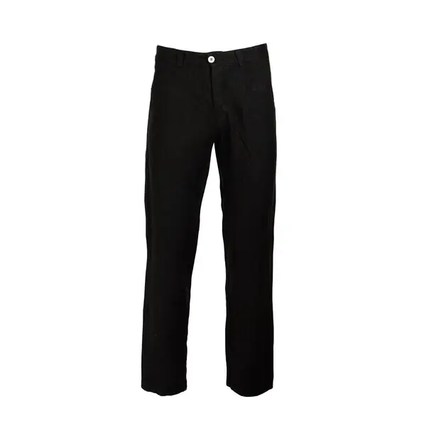 Haris Cotton Classic Fit Linen Pants