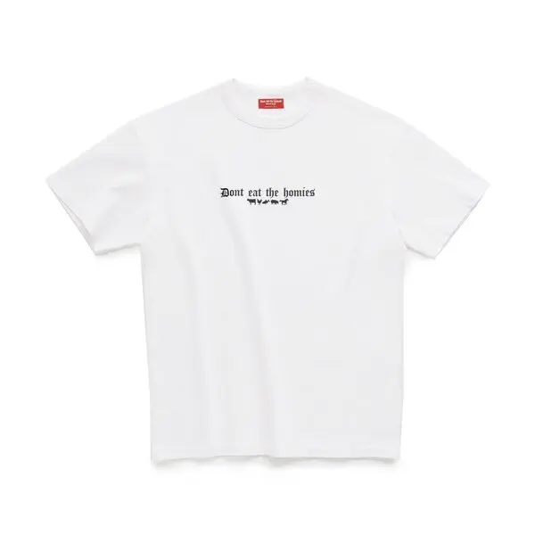 DONT EAT THE HOMIES Classic Tee - White