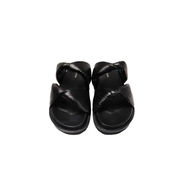 VICSON Leather Ibiza Slides