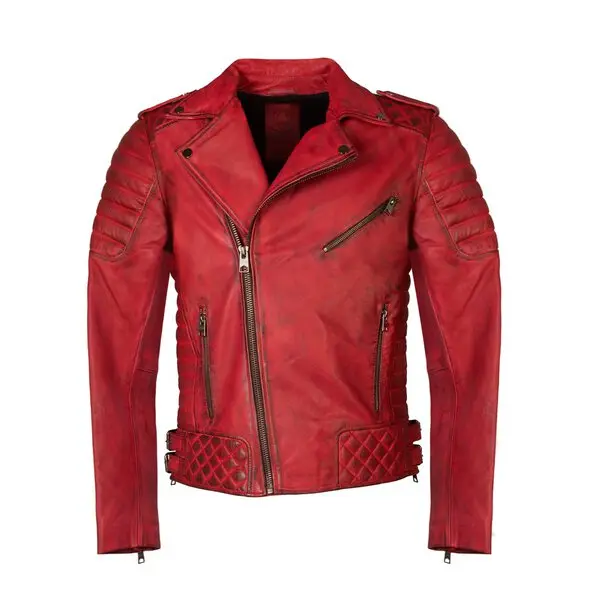 ZASTASTUDIO Leather Motorcycle Biker Jacket