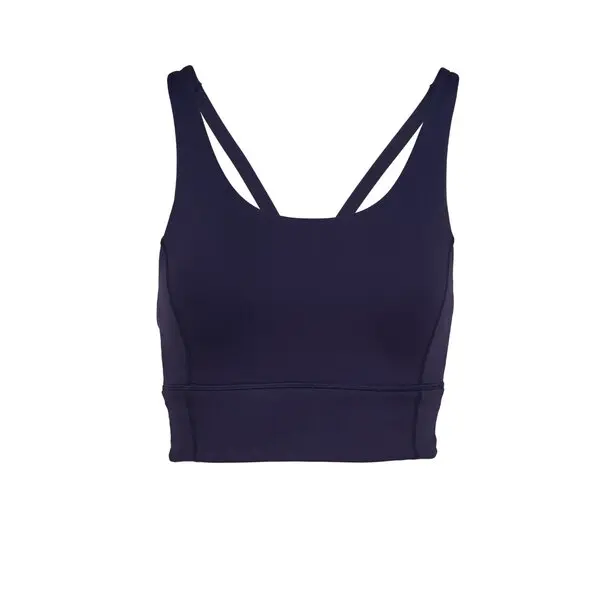 PERKY PEACH Low Impact Navy Sports Bra
