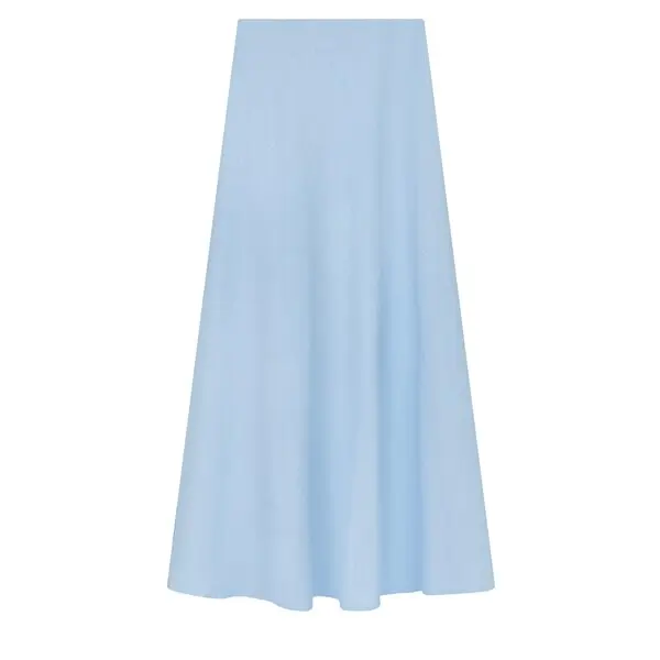 RAVE ON TREND Linen Midi Skirt