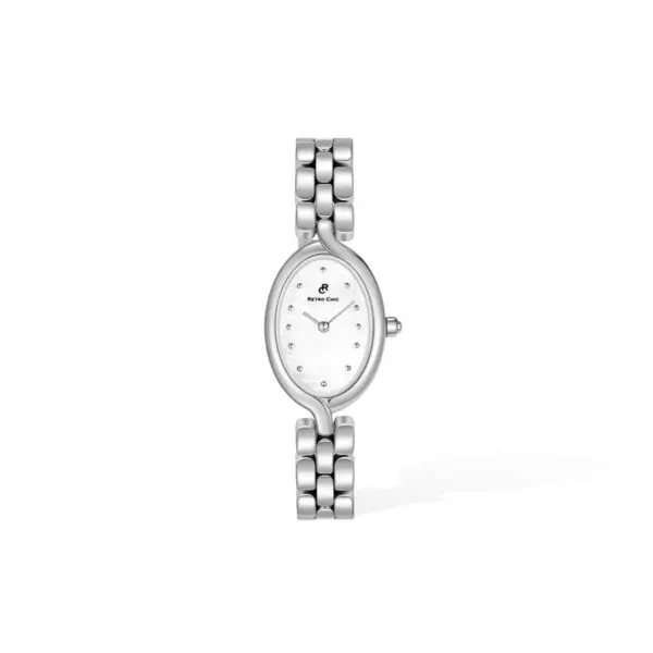 RETRO CHIC Vatican Platinum Veil Watch - Silver