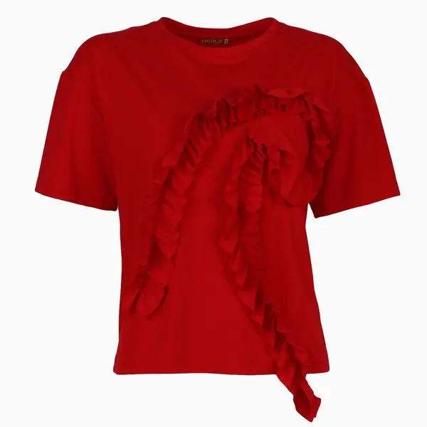 LALIPOP DESIGN Viscose-blend Jersey T-shirt