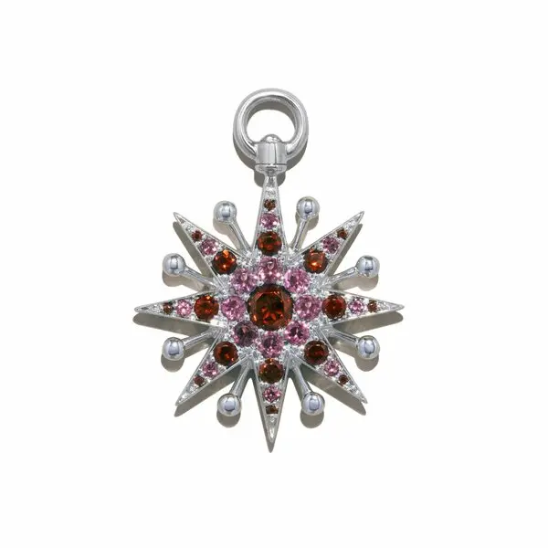 ONI Blazing Star Charm - Silver