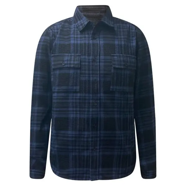 VUSTRA Blue / Black Boulder Haven Overshirt