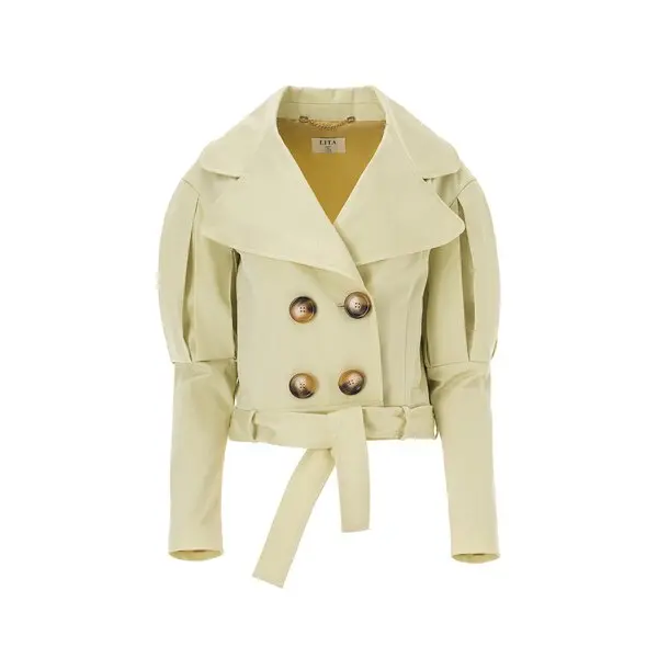 LITA COUTURE Tailored Jacket With Oversized Lapels