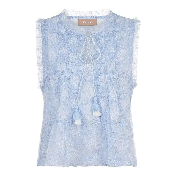 LIMINAL Lola Blouse - Blue