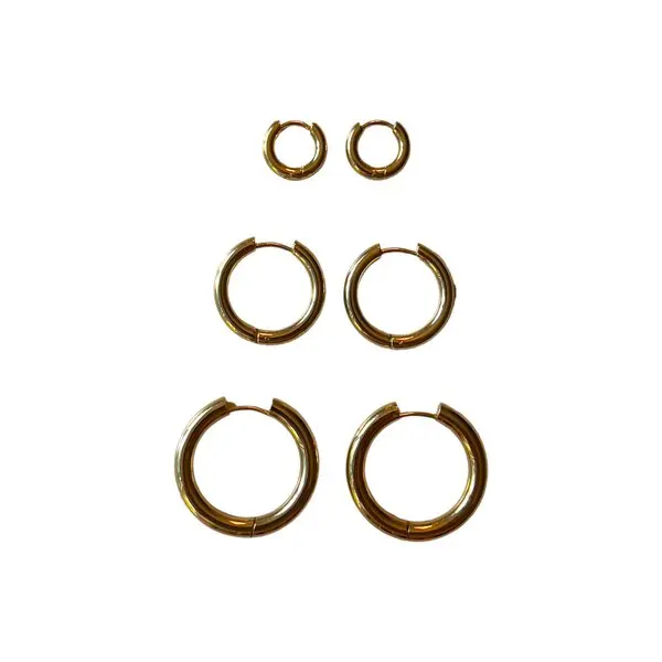 SCCOLLECTION Hoop Earrings - Gold