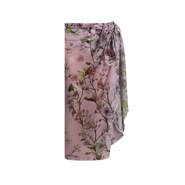 NUR KARAATA Monaco Mist Pareo - Pink