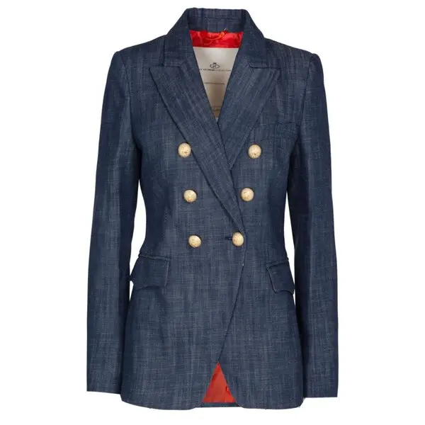 THE EXTREME COLLECTION Tailored Double-breasted Blazer