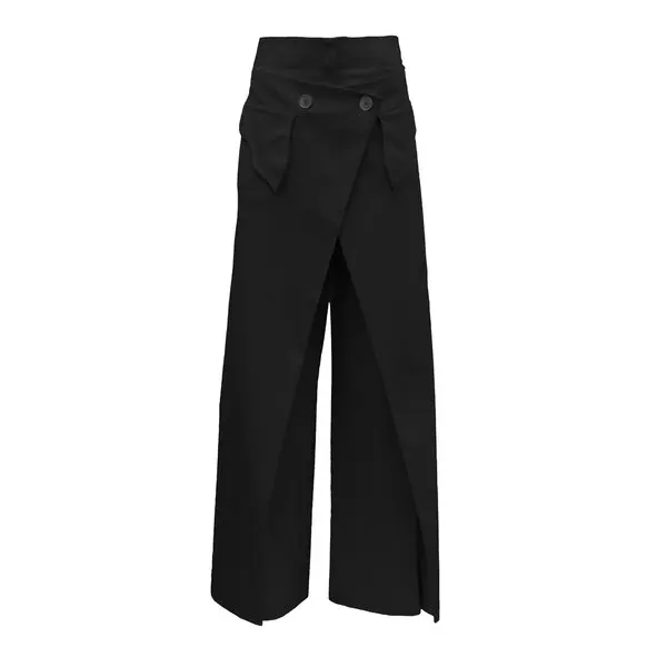 JULIA ALLERT High-waisted Wrap Trousers
