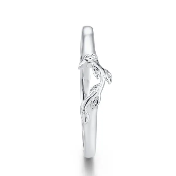AZURA JEWELRY NEW YORK Rooted Hearts Ring - Silver