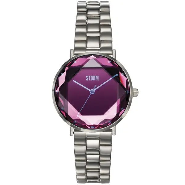 STORM Elexi Lazer Purple Watch - Silver/purple