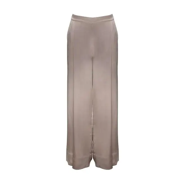 SASHA LA MER Patricia Pleated Pants - Brown