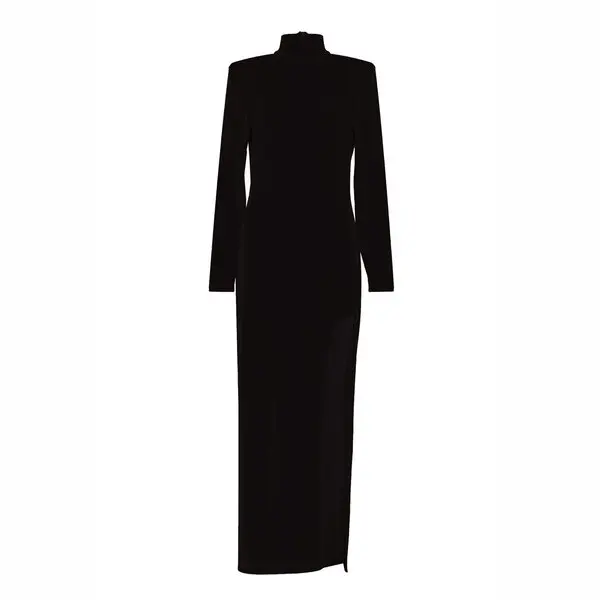 SARAH REGENSBURGER Flame Velour Dress