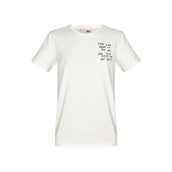COME ON Pixies T-shirt Organic Cotton - White