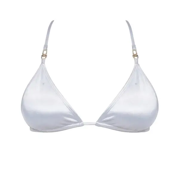 IVY SWIMWEAR Artemisia Bikini Top - Silver