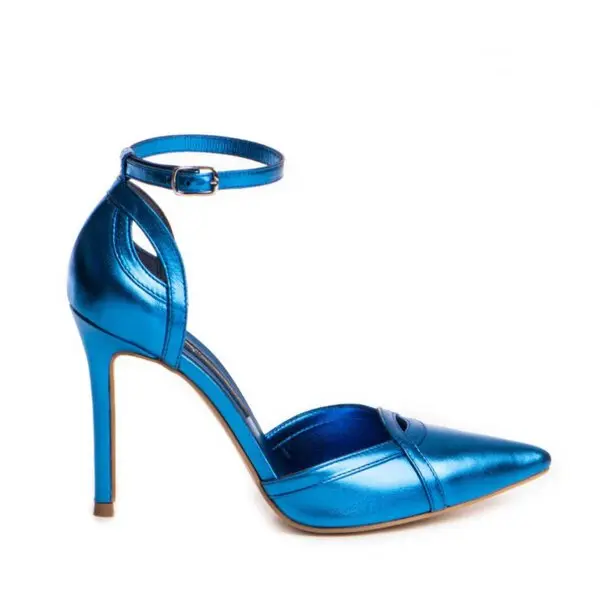 THE 5TH ELEMENT Ashanti Metallic Leather Pumps