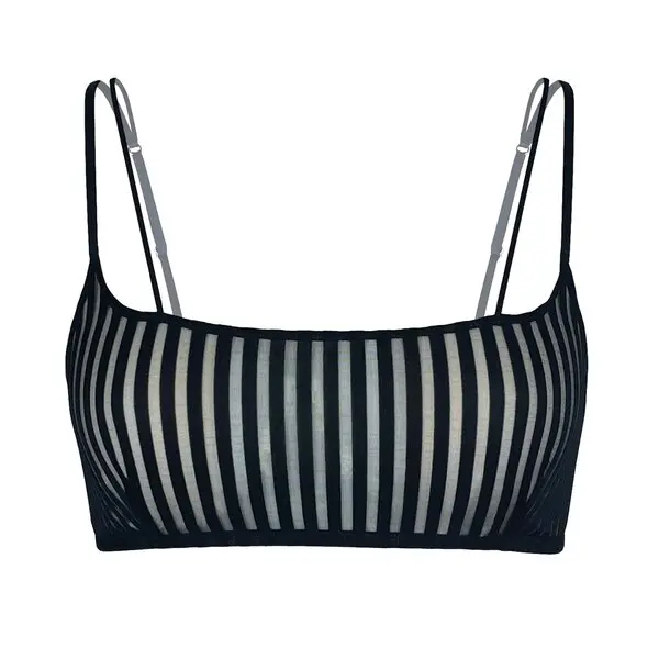 MONIQUE MORIN LINGERIE Vertigo Bralette - Black