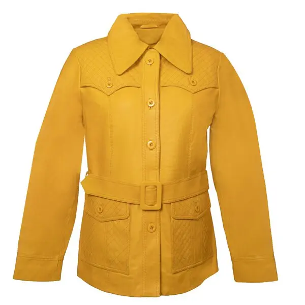 ZASTASTUDIO Leather Trench Jacket