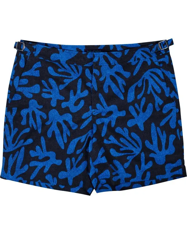 LORDS OF HARLECH Printed Swim Shorts - Blue