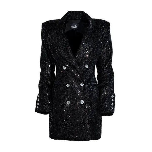 VAZAF Sequin Blazer Mini Dress