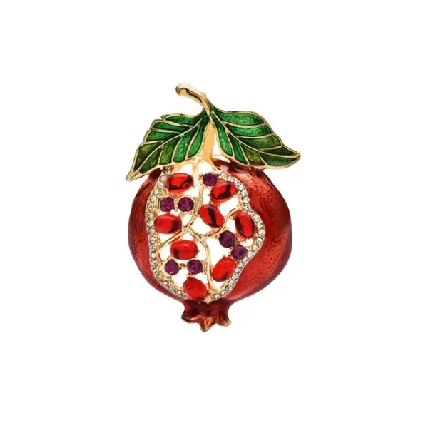 CHANEL JOAN ELKAYAM Pomegranate Brooch - Silver