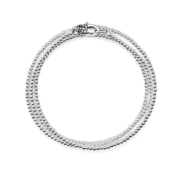 NIALAYA JEWELRY Sterling Wrap-around Bracelet - Silver