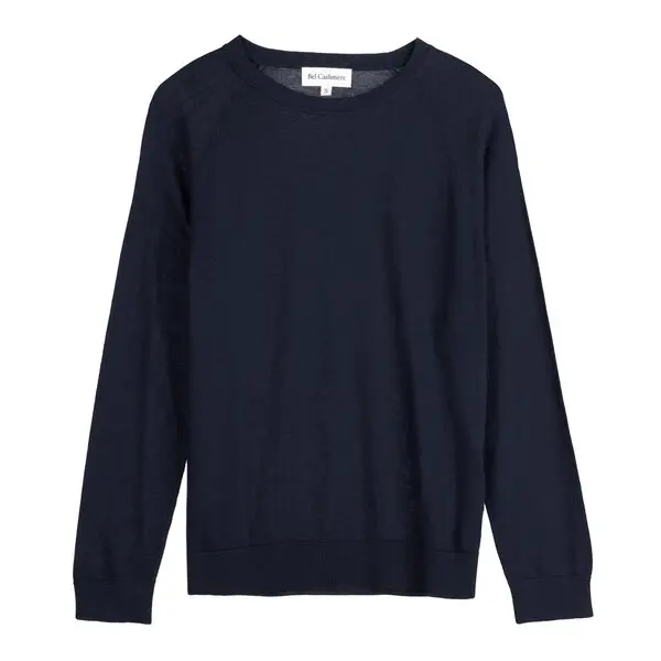 BEL CASHMERE Chelsea Cashmere And Silk Sweater - Blue