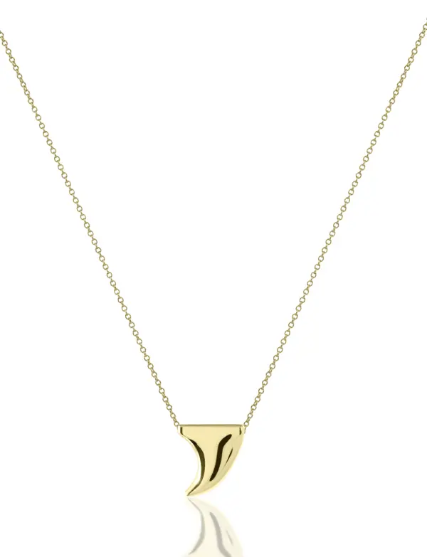 SOPHIE SIMONE DESIGNS Large Thorn Pendant Necklace - Gold