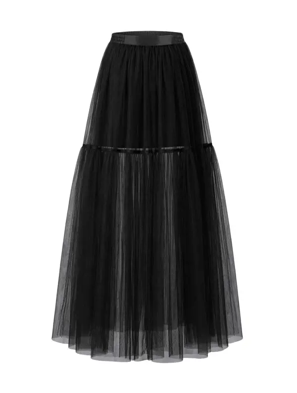 HELENE GALWAS Mireya Tulle Maxi Skirt