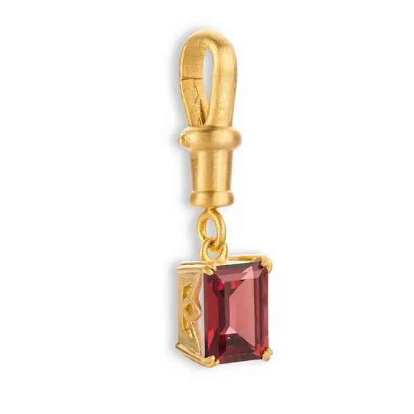 AELEA STUDIO Tala Garnet Connector - Red