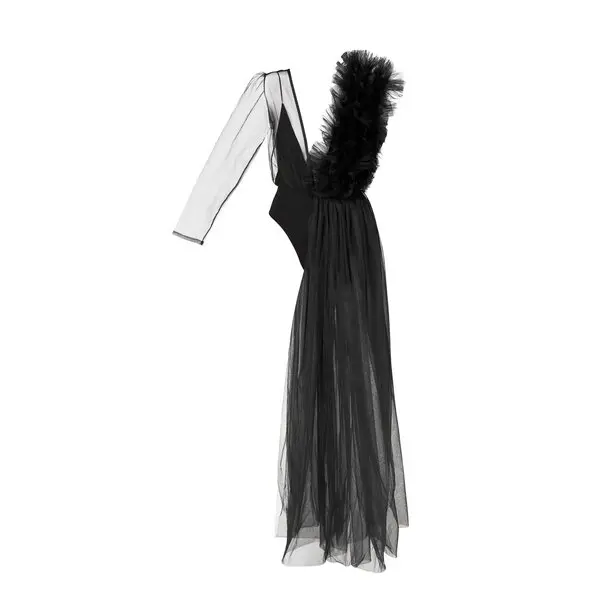 LIA ARAM Transparency Deconstructed Bodysuit