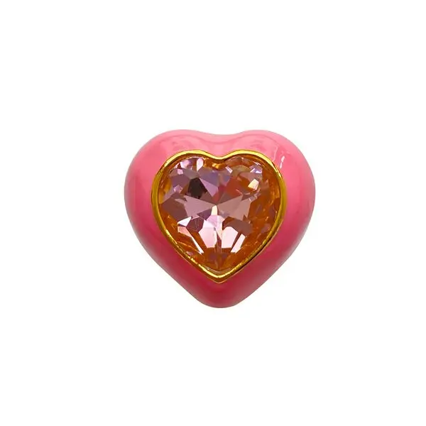 SMILLA BRAV Misha Enamel Ring - Pink