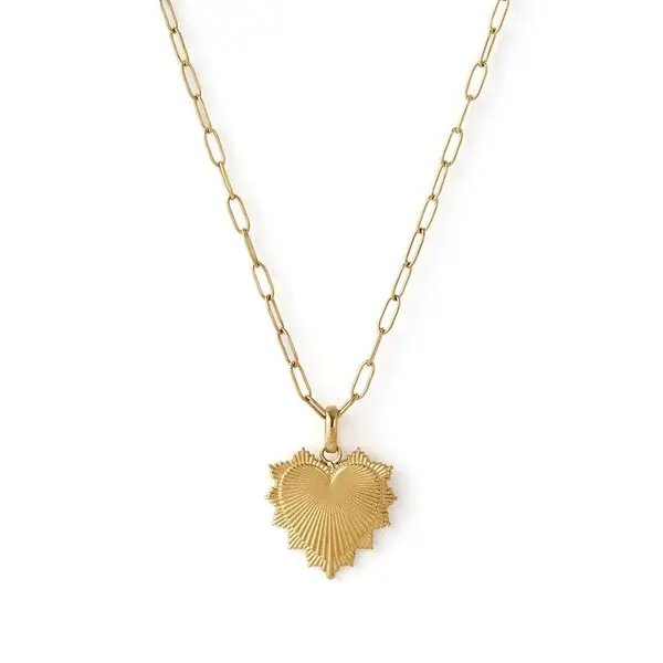 ARMS OF EVE Queen Of Hearts Necklace - Gold