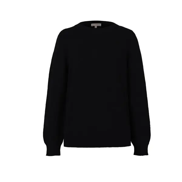 ANSE VICTORIN Olivia Cashmere Pullover - Black