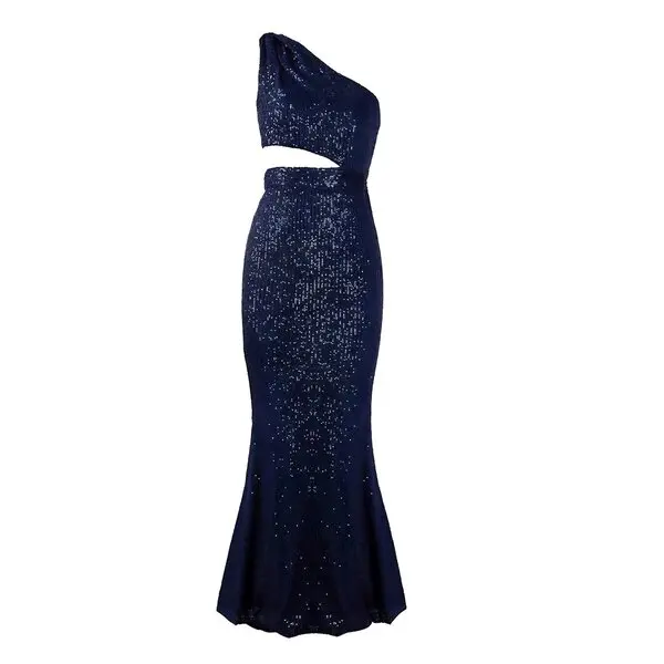 EMMA WALLACE Tienna Sequin Gown - Blue
