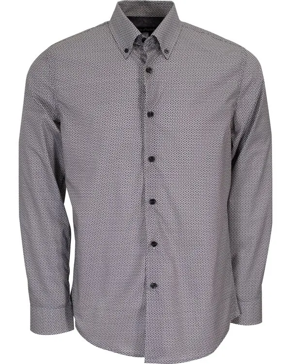 LORDS OF HARLECH Neutrals / Black / Grey Morris Balls Shirt In Grey - Black/grey