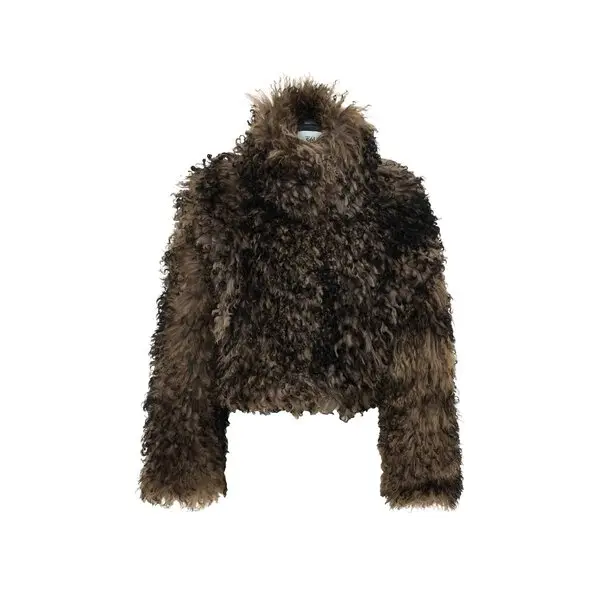 MAISON SEL Faux Fur Jacket
