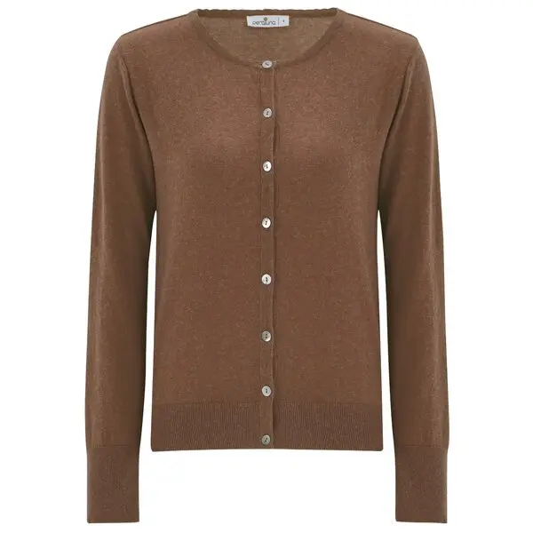 PERALUNA O-neck Knitwear Cardigan