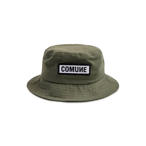 COMUNE Patch Bucket Hat - Green