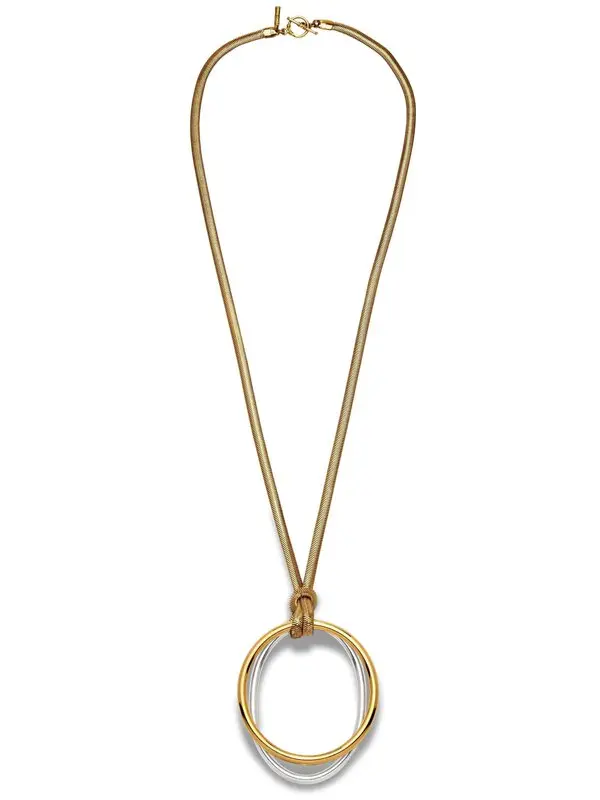 JAREDJAMIN Lulu Pendant Chain Necklace - Gold