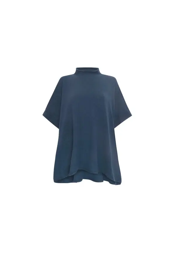 JAMES LAKELAND Denim Poncho