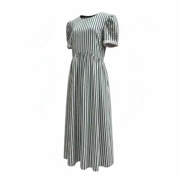 BEIRA Flora Stripe Cotton Dress