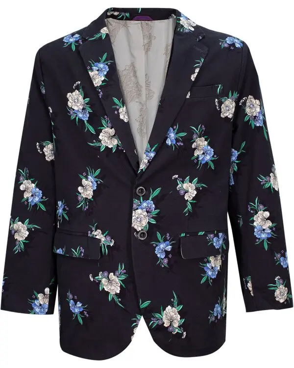 LORDS OF HARLECH Hadrian Oxford Harmony Blazer - Black