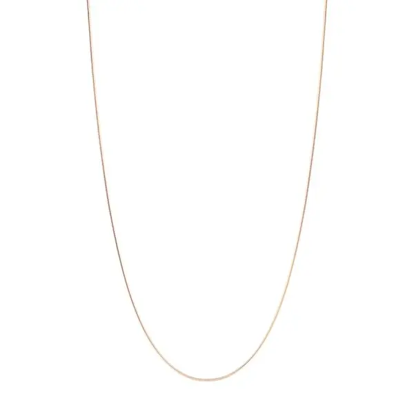 SPERO LONDON Italian Fine Sterling Silver Chain - Rose Gold