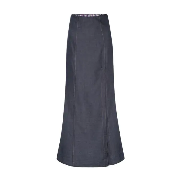 LAHIVE Joni Long Denim Skirt